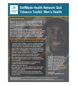 SelfMade Health Network Quit Tobacco Toolkit: Men’s Health | SelfMade ...